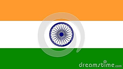 Indian Flag with Spinning Wheel Stock Video - Video of republic, flag ...