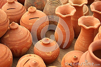 Indian Pottery Stock Images - Image: 22691294
