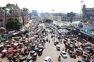 Indian Traffic Editorial Photo - Image: 23075876