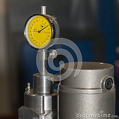 Indicator For Accurate Measurement Of Part Dimensions Stock Image ...