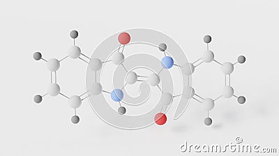 Indigo Dye Molecule 3d, Molecular Structure, Ball And Stick Model ...