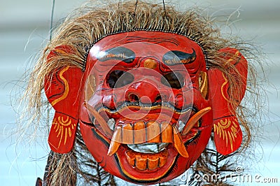 Indonesia, Java: Mask Stock Image | CartoonDealer.com #4275847