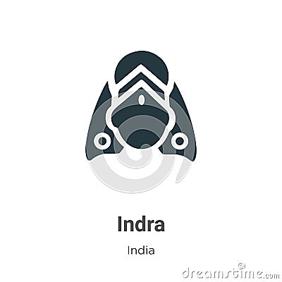 Indra Vector Icon On White Background. Flat Vector Indra Icon Symbol ...