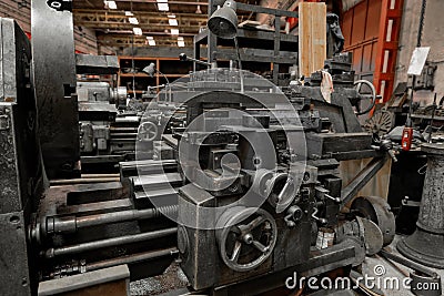 Industrial Machines In A Factory Royalty Free Stock Photography - Image ...