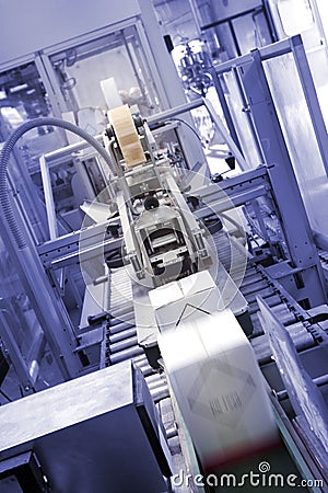 Industrial Packaging Machine Stock Photography - Image: 2831262
