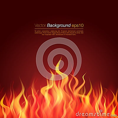 Inferno Background Fire Flame . Burning Temp Royalty-Free Illustration ...