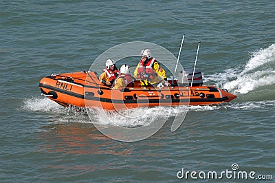 Inflatable High Speed Lifeboat Editorial Photo - Image: 21416906