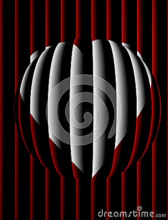 Inflated Heart Stock Image | CartoonDealer.com #7274845