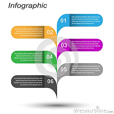 Infographic Display Template. Vector Illustration | CartoonDealer.com ...