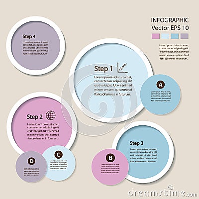 Infographics. Process Chart Module. Royalty-Free Stock Image ...