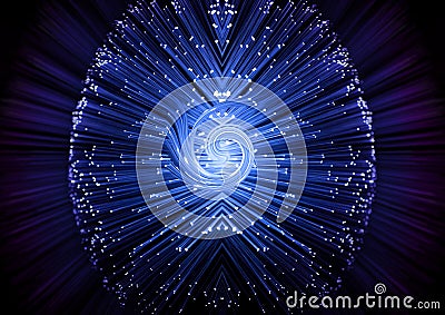 Information Technology Abstract. Royalty Free Stock Photos - Image ...