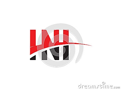 INI Letter Initial Logo Design Vector Illustration | CartoonDealer.com ...