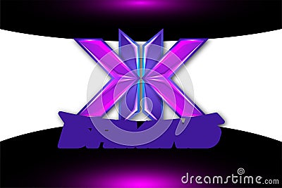 Initial Letter K Gaming Logo Cartoon Vector | CartoonDealer.com #235661327