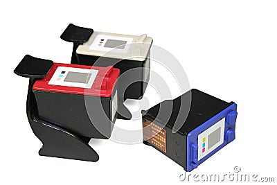 Ink Cartridges Royalty Free Stock Image - Image: 3412776