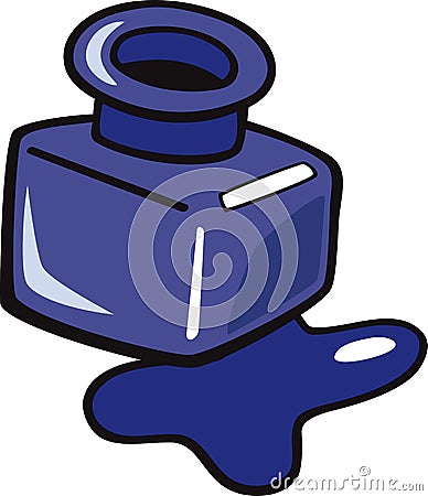 Ink Clip Art Cartoon Illustration | CartoonDealer.com #32871207