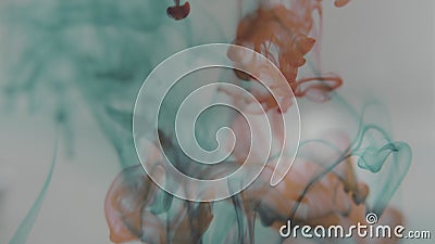 Ink flowing in the water. stock footage. Video of texture - 258492466