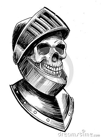 Dead Knight Royalty-Free Illustration | CartoonDealer.com #100437561