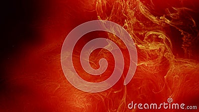 Ink Swirling Flow Red Spreading Animation Effect Stock Video - Video of ...
