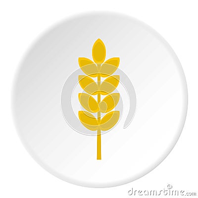 Inlet Spike Icon Circle Vector Illustration | CartoonDealer.com #95329108