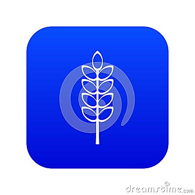 Inlet Spike Icon Digital Blue Vector Illustration | CartoonDealer.com ...