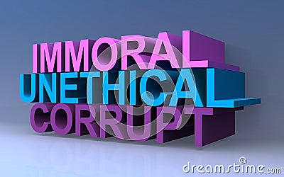 Inmoral stock de ilustración. Ilustración de inmoral - 92070090