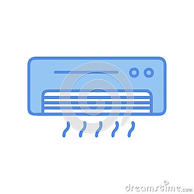 Innovative Air Conditioning Unit Vector Design | CartoonDealer.com ...