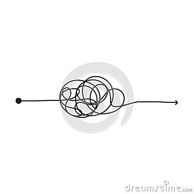 Insanely Confusing Line. Stock Photography | CartoonDealer.com #215949290