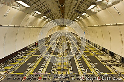 Inside Air Cargo Freighter Stock Photo - Image: 20451560