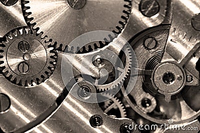 Inside Clock Royalty Free Stock Photo - Image: 3739735