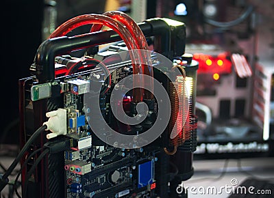 Inside The Computer Case Stock Photography | CartoonDealer.com #47511536