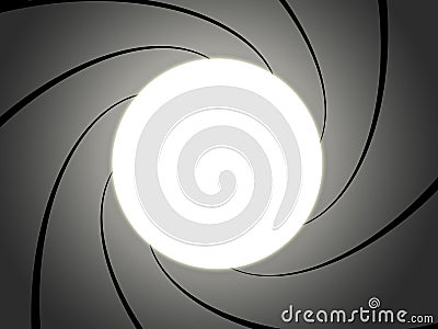 Inside Gun Barrel Aiming At Target Royalty Free Stock Image - Image ...