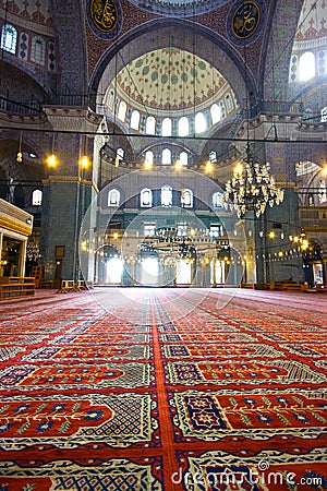 Inside The Islamic Mosque Stock Images - Image: 10428334