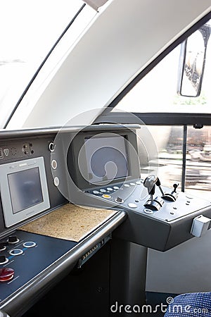 Inside Locomotive Royalty-Free Stock Photography | CartoonDealer.com ...