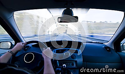 Inside Moving Vehicle Royalty-Free Stock Image | CartoonDealer.com #5148400