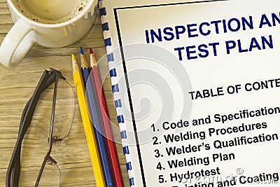 Inspection And Test Plan Concept Royalty-Free Stock Image ...