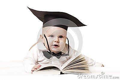 Intelligent Baby Royalty Free Stock Images - Image: 26415269