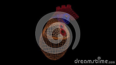 Heart Scan Animation. the Interface for Detecting Diseases and Problems ...