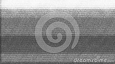 Interference on the TV Screen with Color Defects, Noise and Grain Stock ...