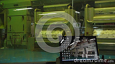 Interior of the Control Room of a Cotton Gin Stock Video - Video of ...