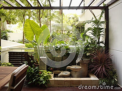 Interior Design - Garden Royalty Free Stock Photography - Image: 2595827