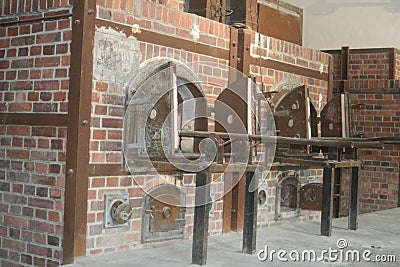 Interior Details Of The Nazi Concentration Camp In Germany Editorial ...