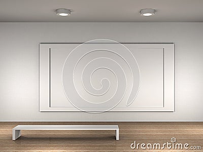 The Interior Of A Empty Museum Royalty Free Stock Images - Image: 15762139