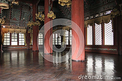 Interior Of A Korean Palace Stock Photography - Image: 679412