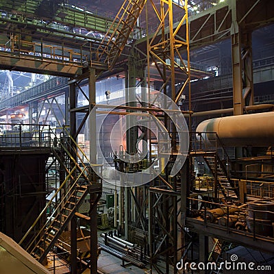 Interior Of Large Factory Stock Photography - Image: 15548582