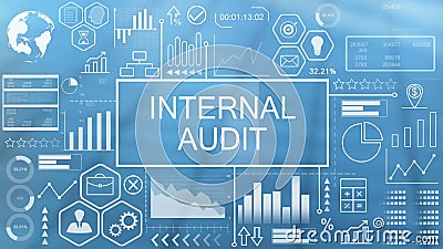 Internal Audit, Animated Typography Stock Video - Video of touching ...