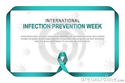 International Infection Prevention Week Background Cartoon Vector ...