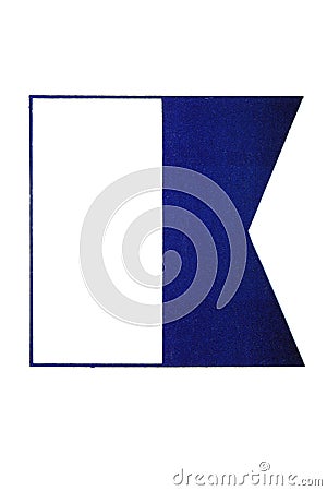 International Nautical Alpha Flag Graphic Royalty Free Stock Photo ...