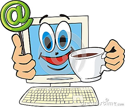 Internet Cafe Royalty Free Stock Image - Image: 13865566