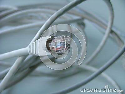 Internet Connection Cable Royalty Free Stock Images - Image: 407399