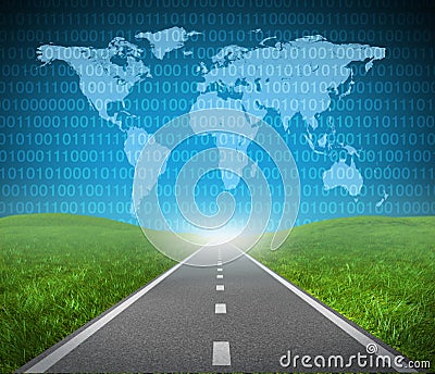 Internet Highway Stock Images - Image: 20875224